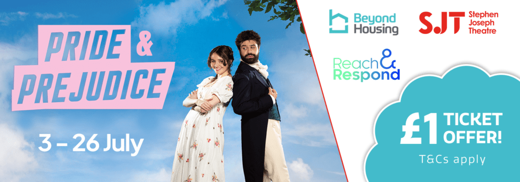 Pride & Prejudice – SJT £1 ticket offer (captioned) - Reach & Respond